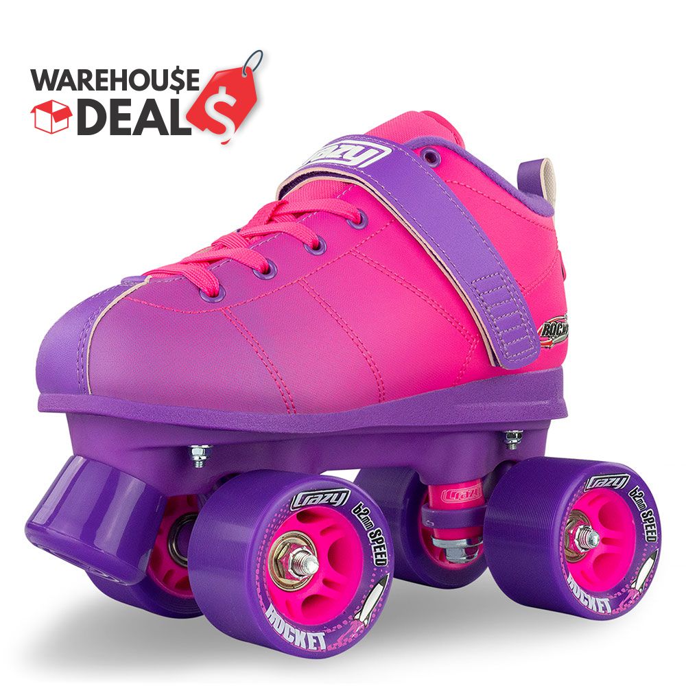 ROCKET - Pink Roller Skates | Warehouse Deal